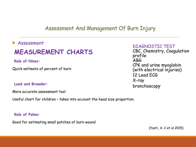 Burn Wound Management h2266995559999595999995959599 | PPT