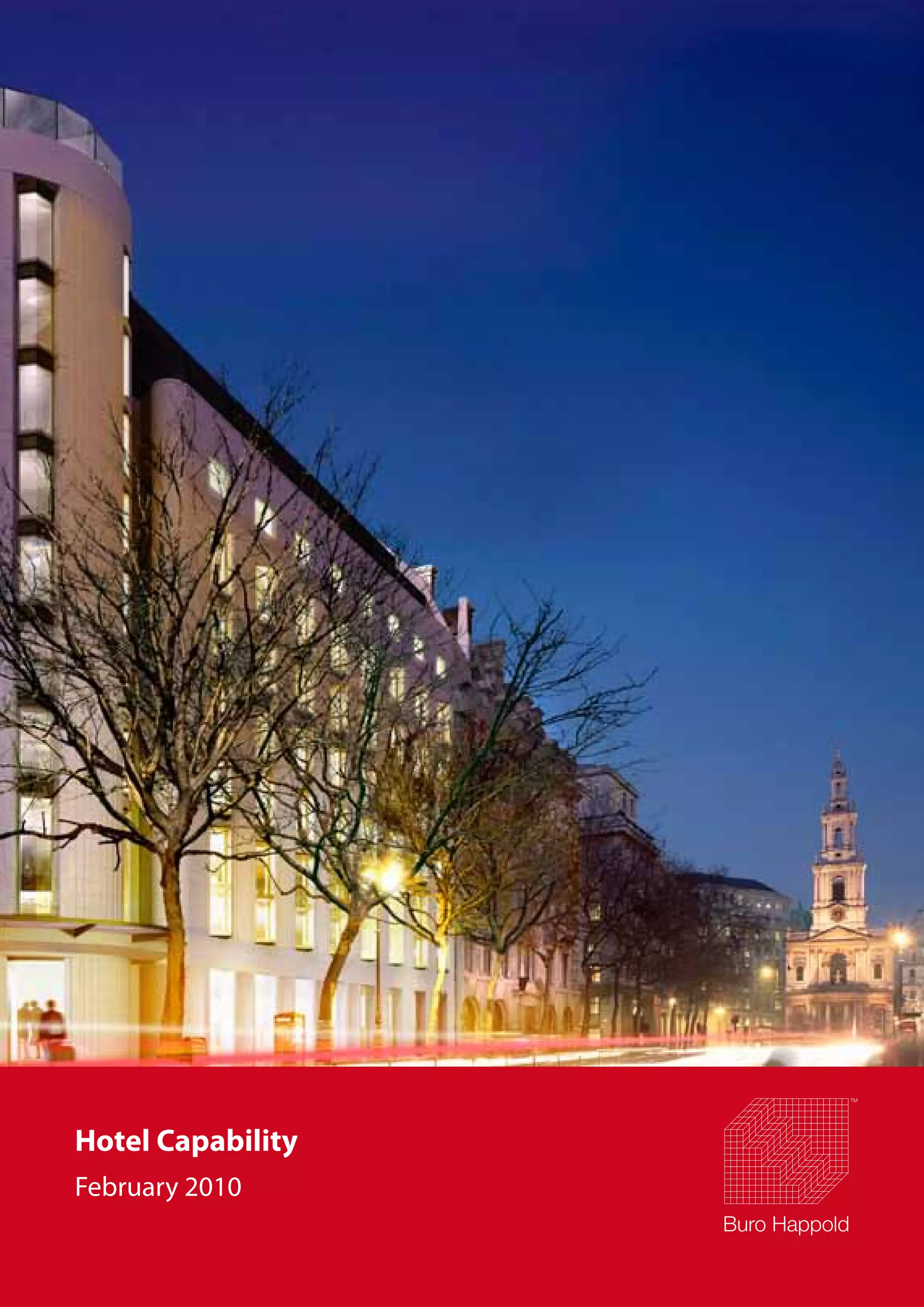 Buro Happold - Hotel Capability Statement 2010 | PDF