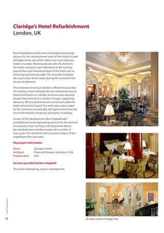 Buro Happold - Hotel Capability Statement 2010 | PDF
