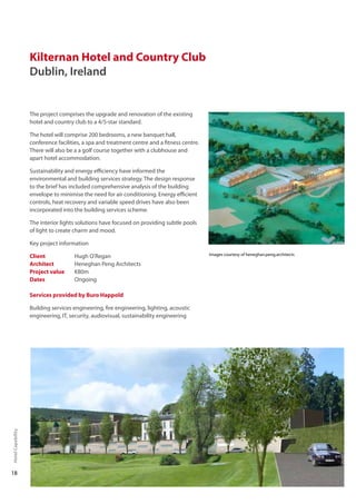 Buro Happold - Hotel Capability Statement 2010 | PDF