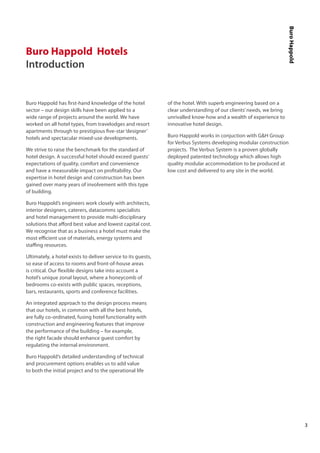 Buro Happold - Hotel Capability Statement 2010 | PDF