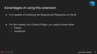 Create a Custom Plugin in Burp Suite using the Extension | PPT