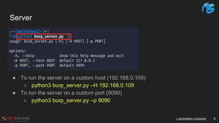 Create a Custom Plugin in Burp Suite using the Extension | PPT
