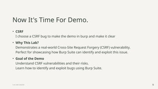 Burp Suite With CSRF Demo presentarion.pptx