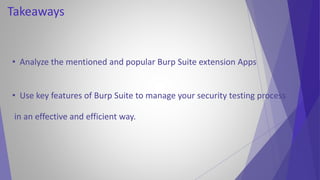 BurpSuiteOverview | PPT