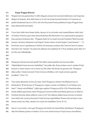 Burqaa gammachuu dhugaa | DOCX