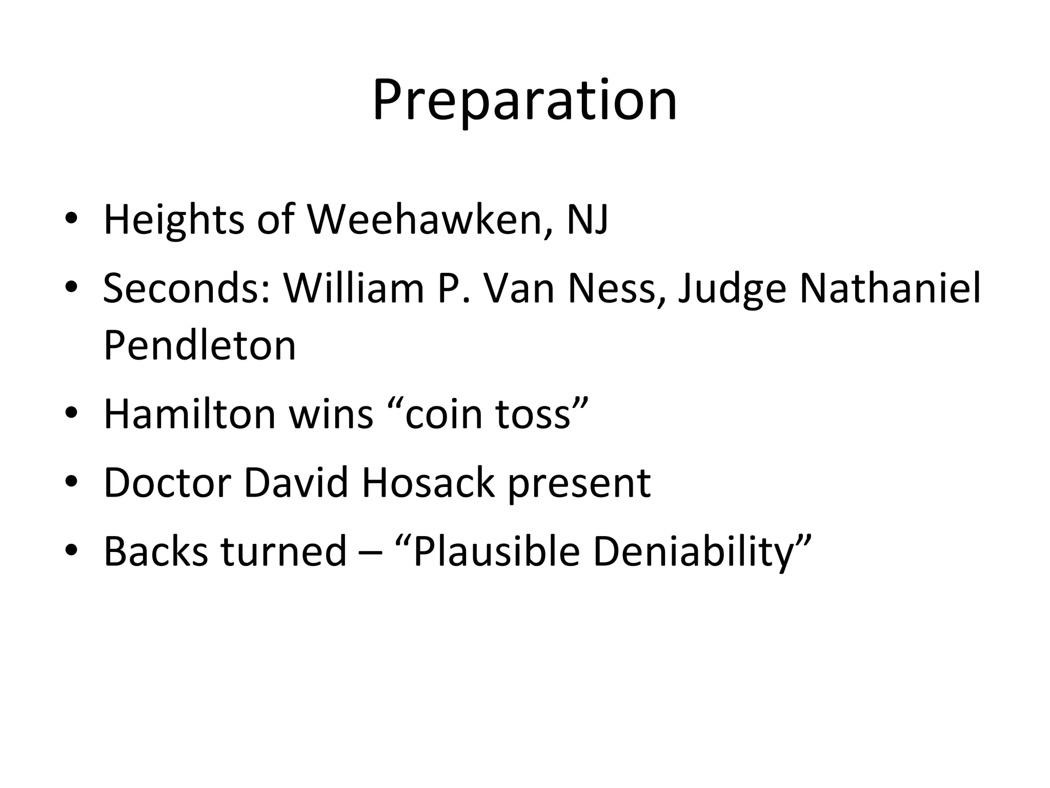 Burr hamilton duel | PPT