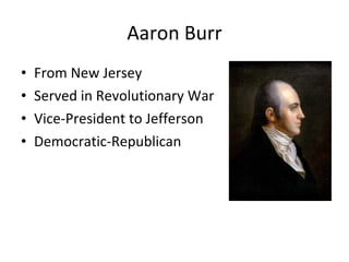 Burr hamilton duel | PPT