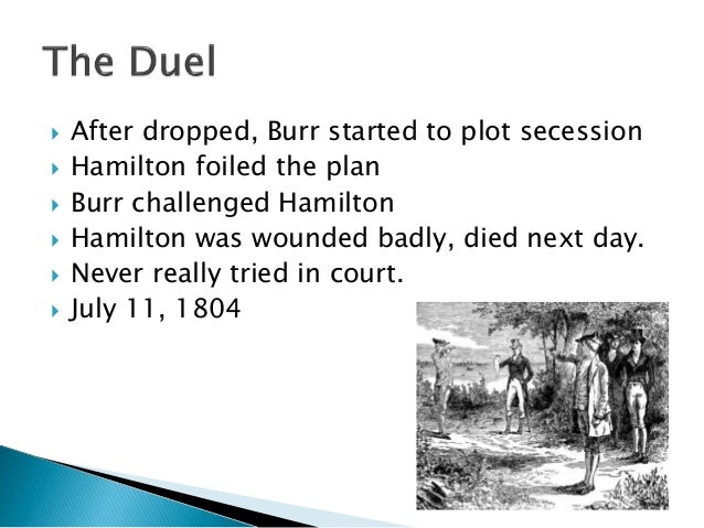Burr hamilton duel 3