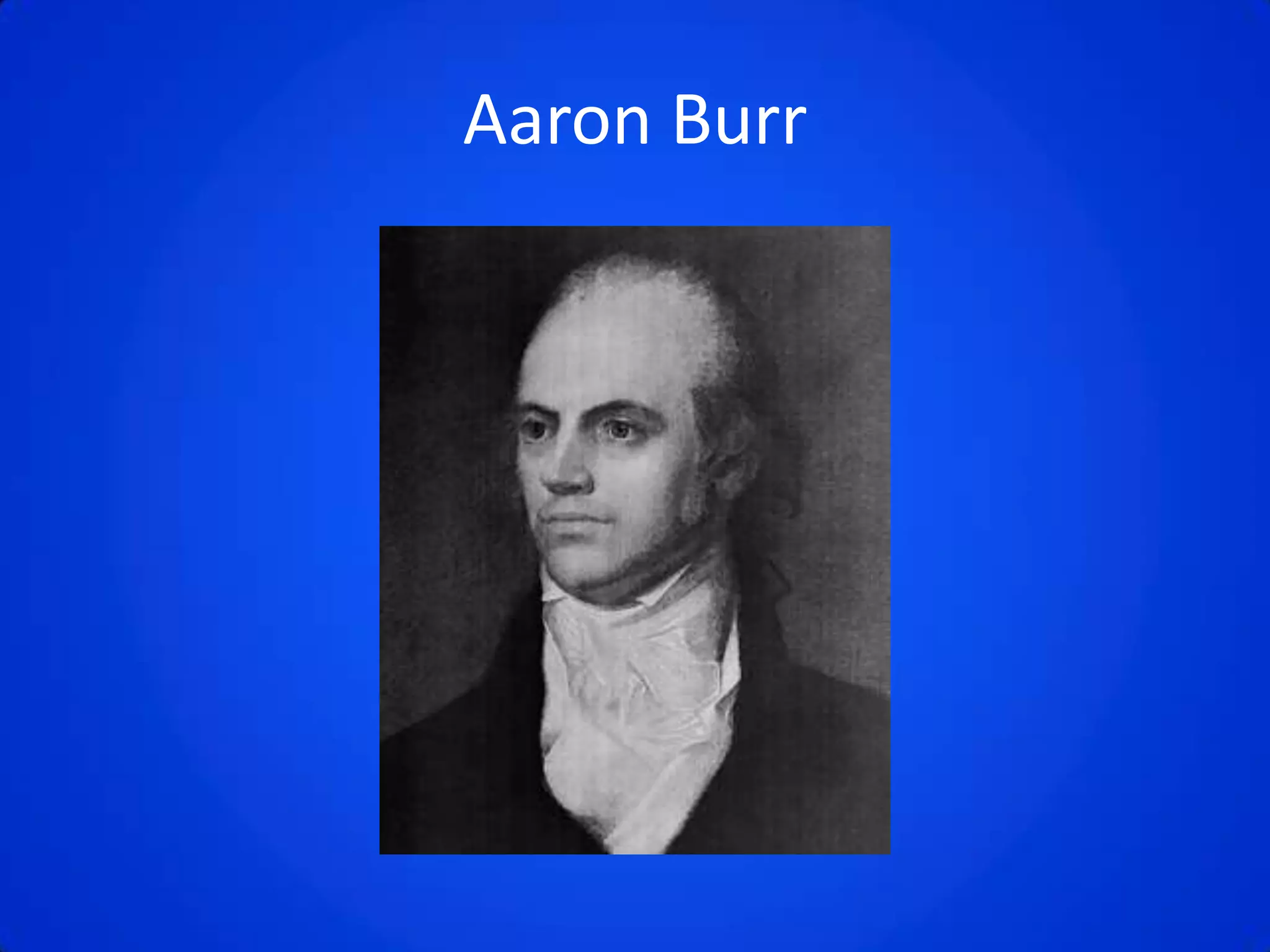 Burr hamilton duel | PPTX