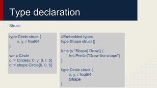 Burrowing through go! the book | PPT