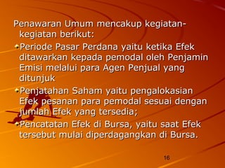 Bursa efek | PPT