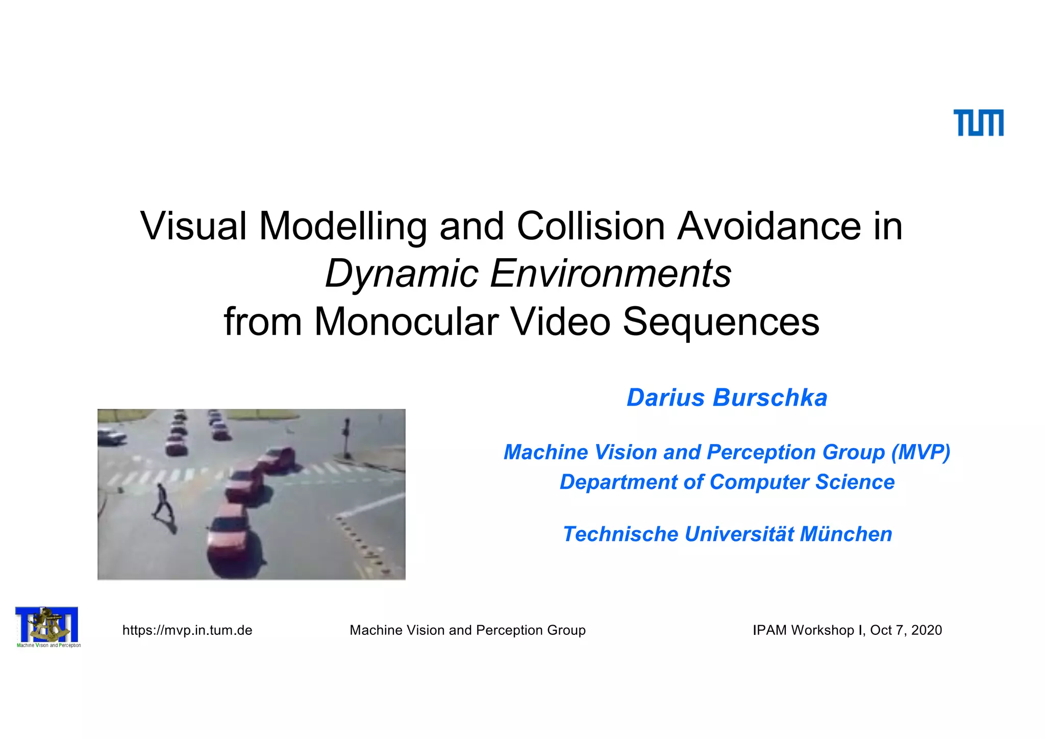 Visual Mapping and Collision Avoidance Dynamic Environments in Dynamic ... Visual Mapping and Collision Avoidance Dynamic Environments in Dynamic ...