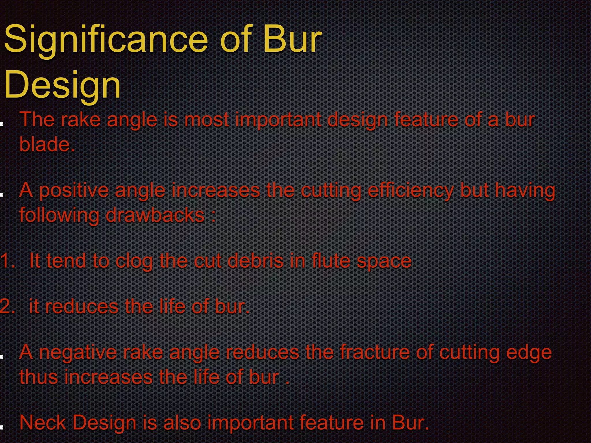 Burs in dentisty ashish | PPTX