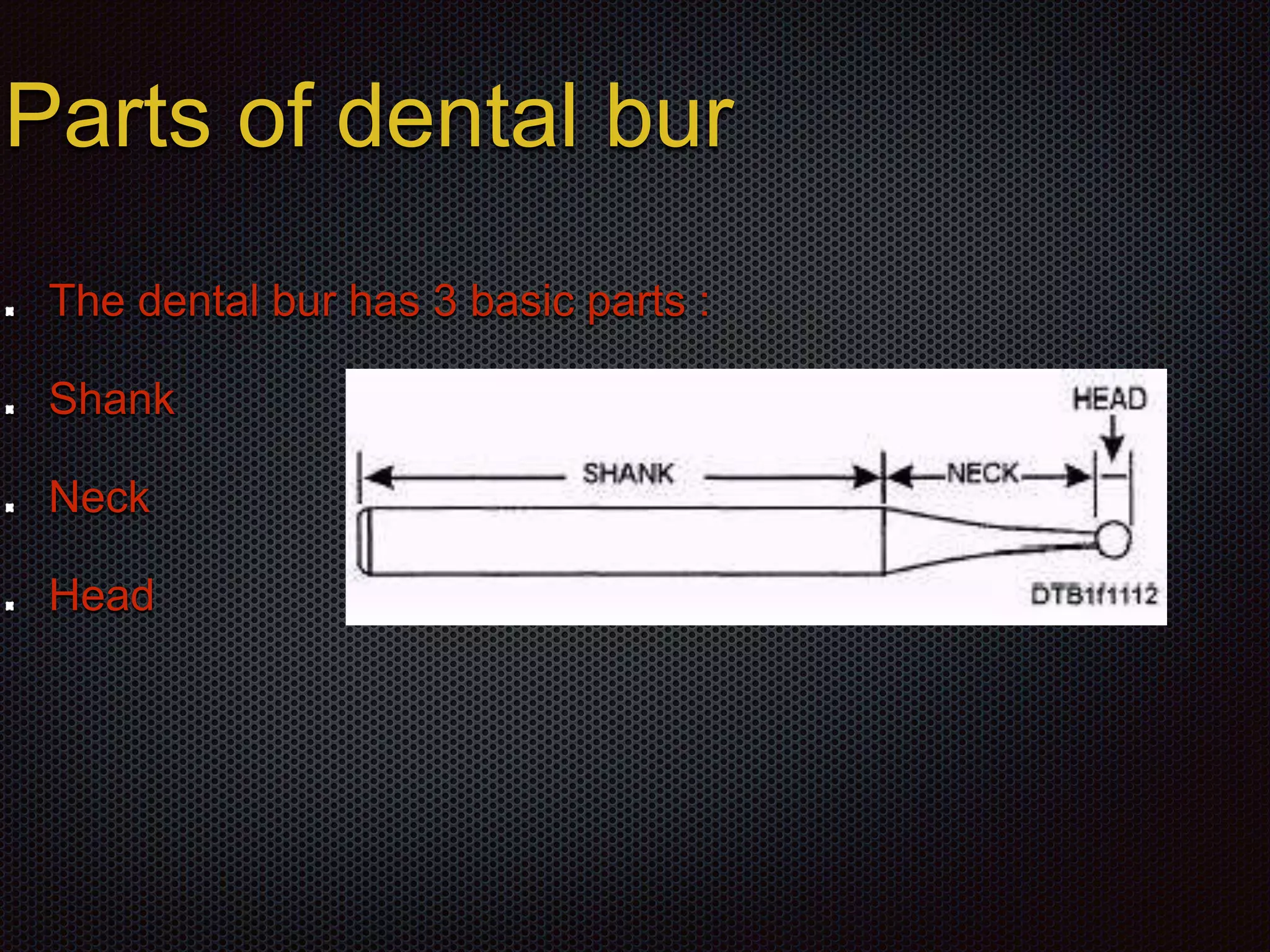 Burs in dentisty ashish | PPTX