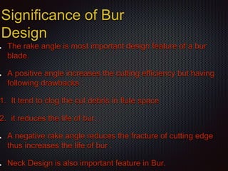 Burs in dentisty ashish | PPTX