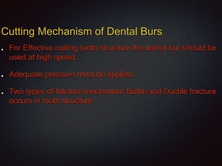 Burs in dentisty ashish | PPTX