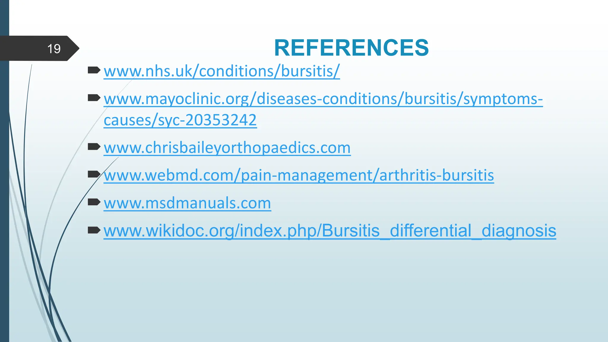 bursitisits treatment and nursing management .pptx