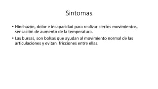 Bursitis mano | PDF