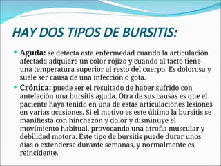 capacitacion de Bursitis y tendinitis.ppt
