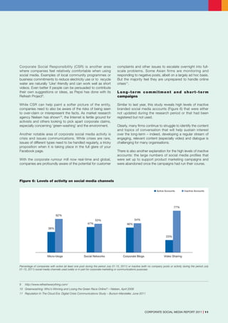 Burson-Marsteller Asia-Pacific Corporate Social Media Study 2011 | PDF