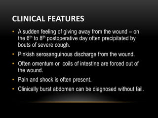 Burst abdomen | PPT