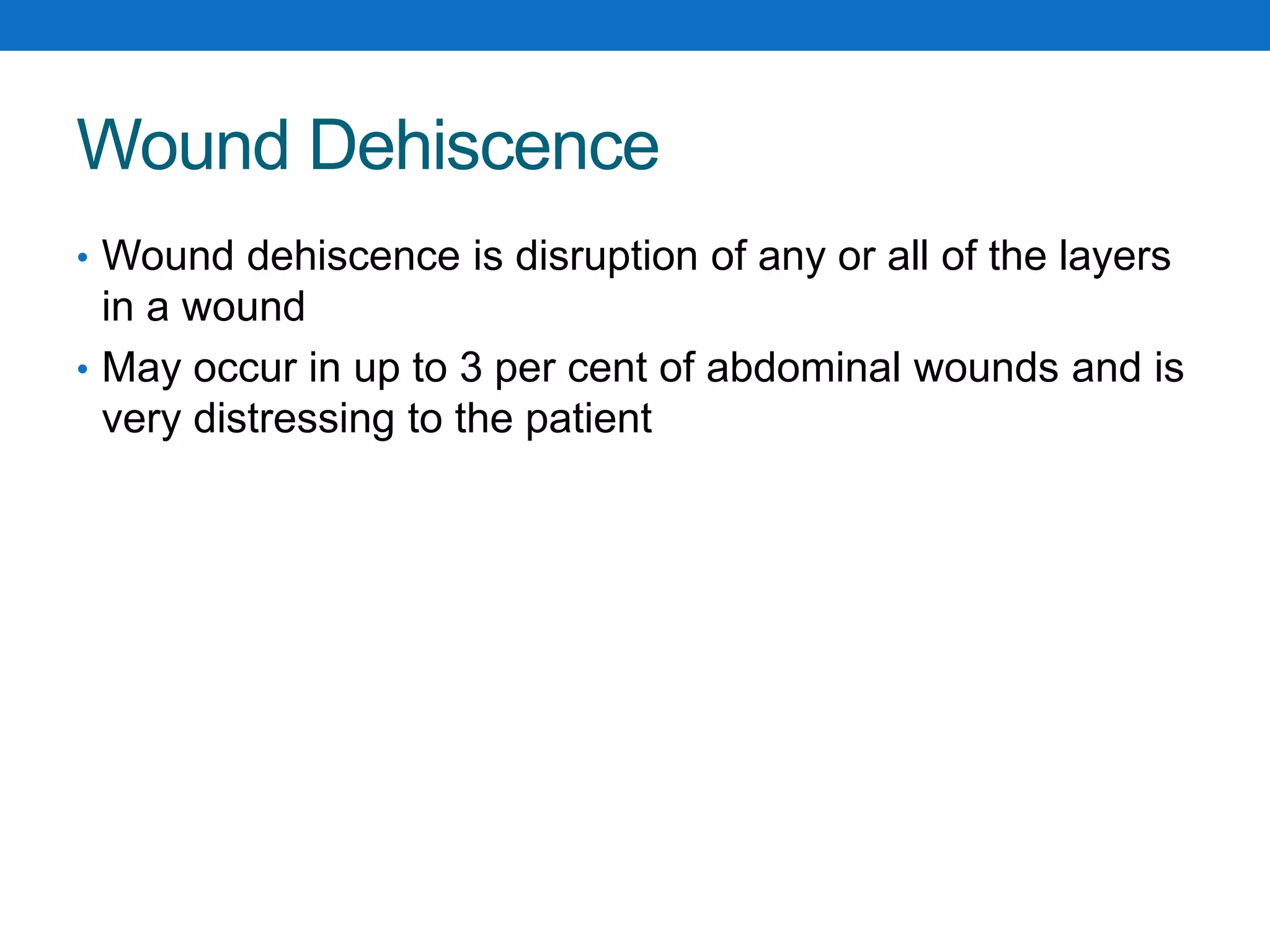 Burst abdomen | PPTX