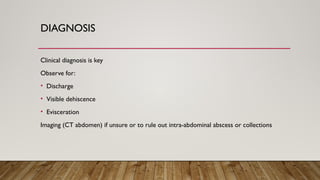Burst Abdomen according to an article.ppt