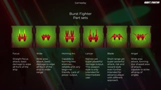Burst Fighter Game Design Document | PDF