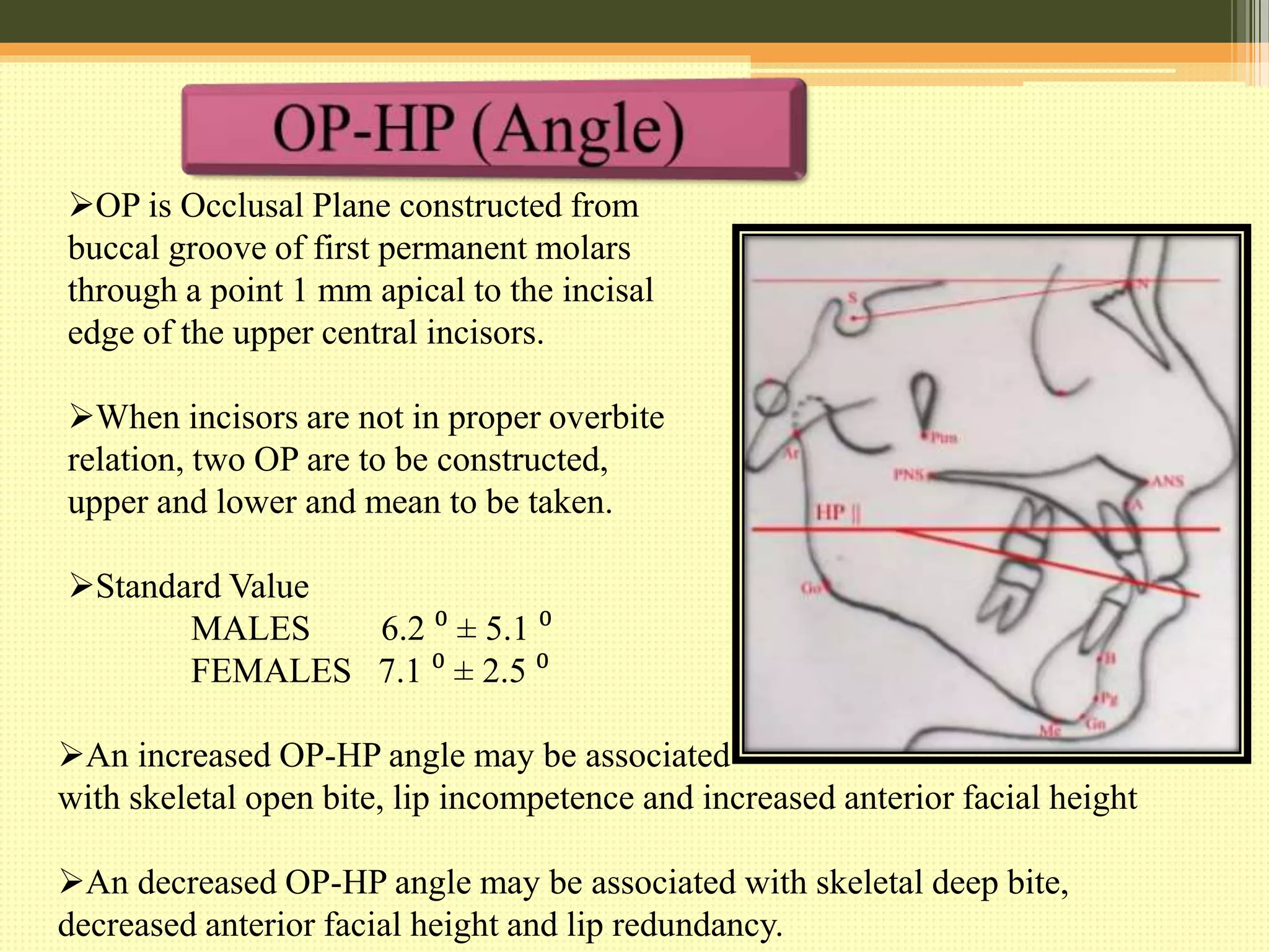 BURSTONE ANALYSIS : C.O.G.S ( HARD & SOFT TISSUE) | PPTX