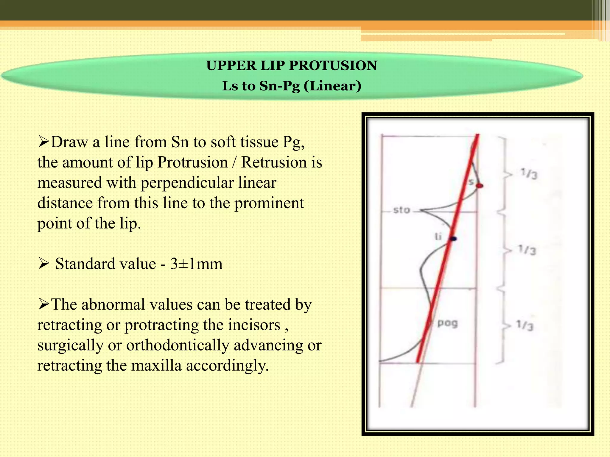 BURSTONE ANALYSIS : C.O.G.S ( HARD & SOFT TISSUE) | PPTX