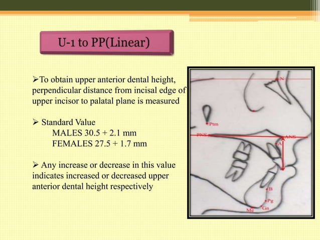 BURSTONE ANALYSIS : C.O.G.S ( HARD & SOFT TISSUE) | PPTX | Dental ...