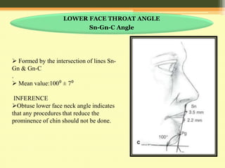 BURSTONE ANALYSIS : C.O.G.S ( HARD & SOFT TISSUE) | PPTX
