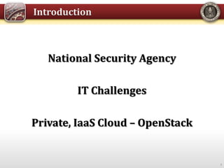 OpenStack NSA | PPTX