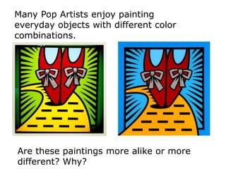 Everyday Objects Pop Art