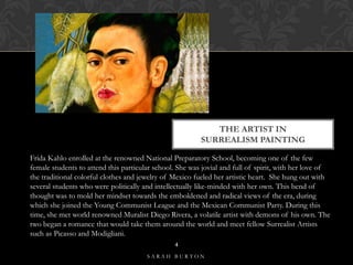 Frida Kahlo PowerPoint Assignment | PPSX