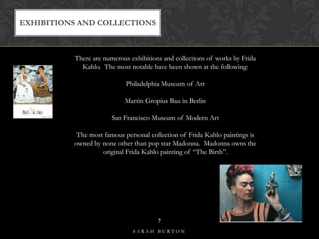 Frida Kahlo PowerPoint Assignment | PPSX