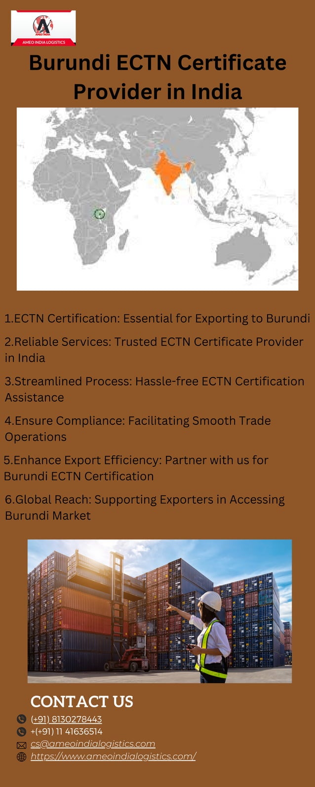 Burundi ECTN Certificate - Ameo India Logistics.pdf
