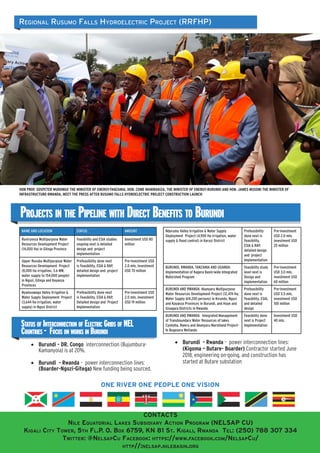 Burundi investment benefits from the nile cooperation | PDF