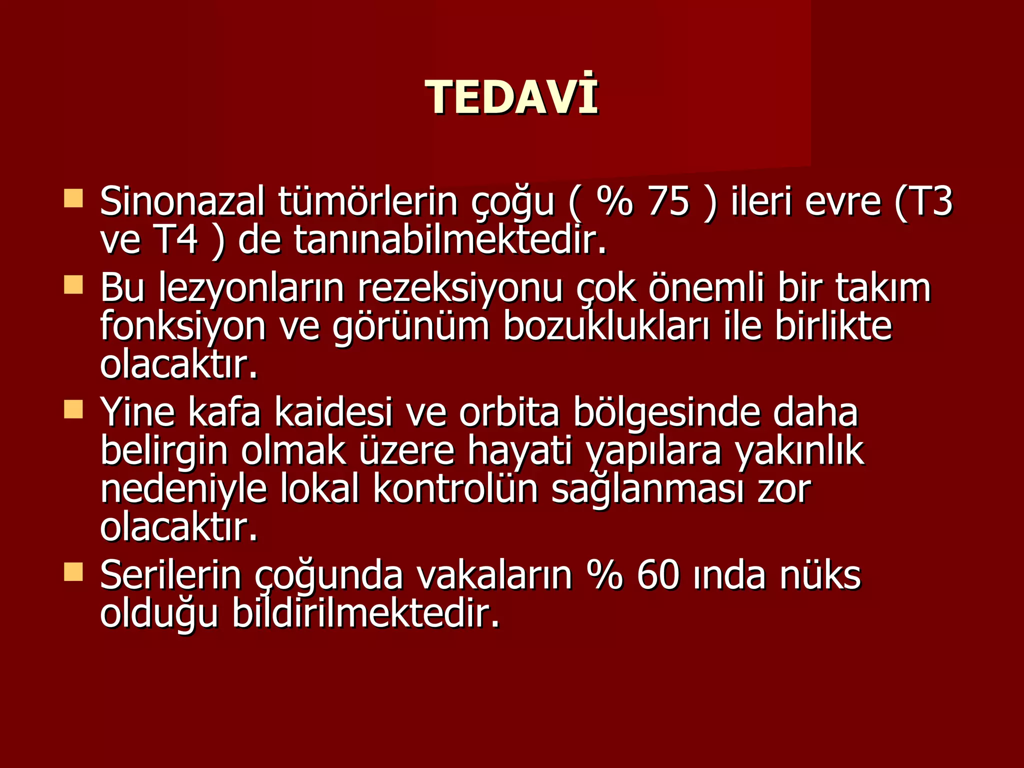 Burun ve paranazal sinüs, nazofarinks kanserleri (fazlası için www ...