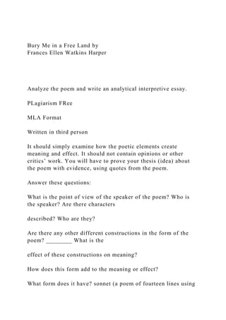 Bury Me in a Free Land by Frances Ellen Watkins Harper.docx