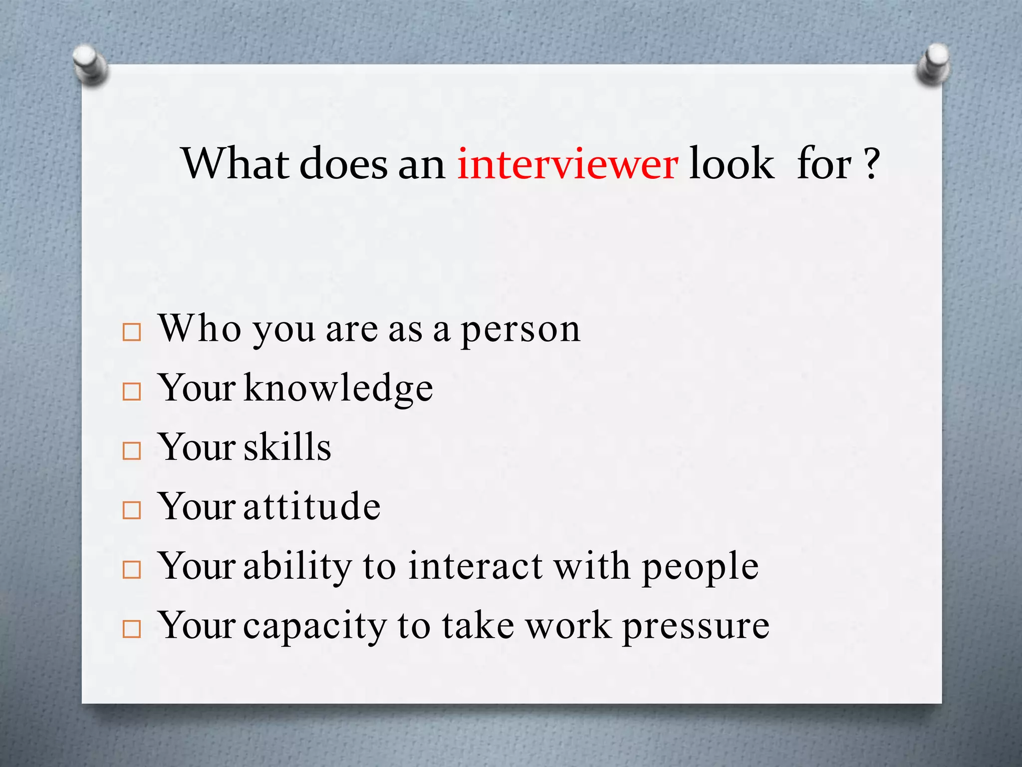 Interview and it's Various Types | PPTX