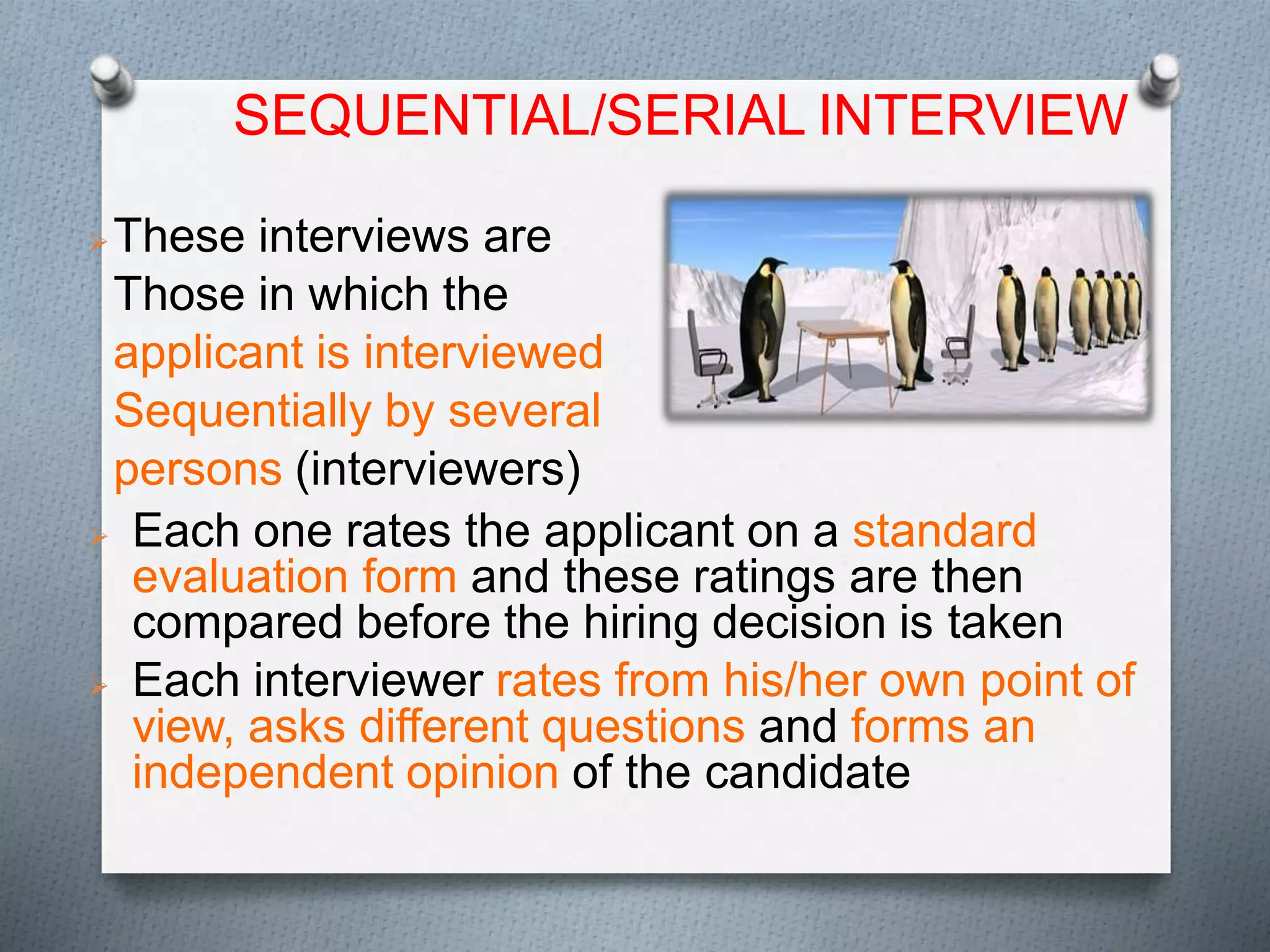 Interview and it's Various Types | PPTX