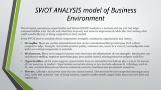 BUS. Environwmnt model for business lecture | PPTX