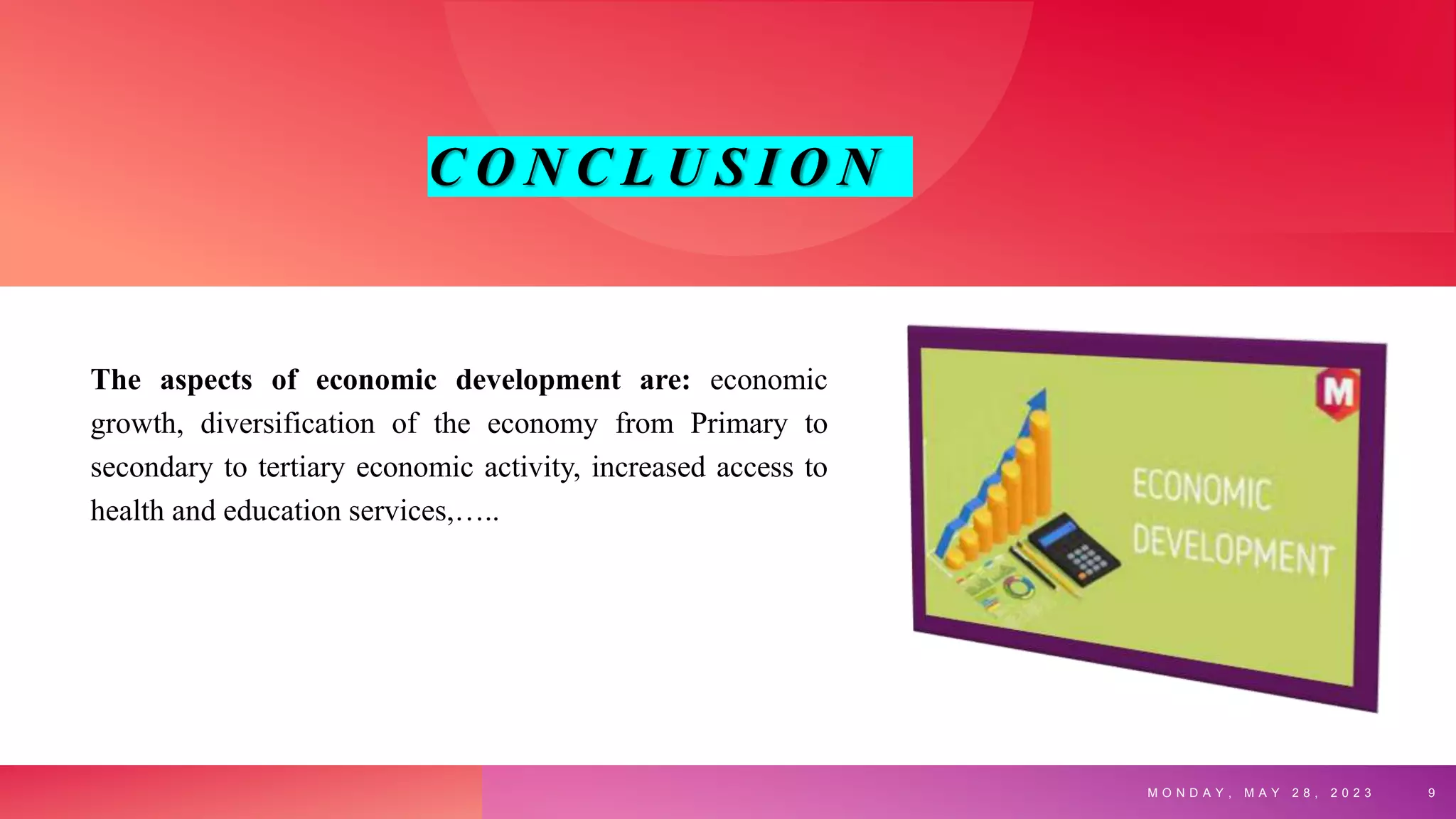 Economic & Development Studies. | PPTX