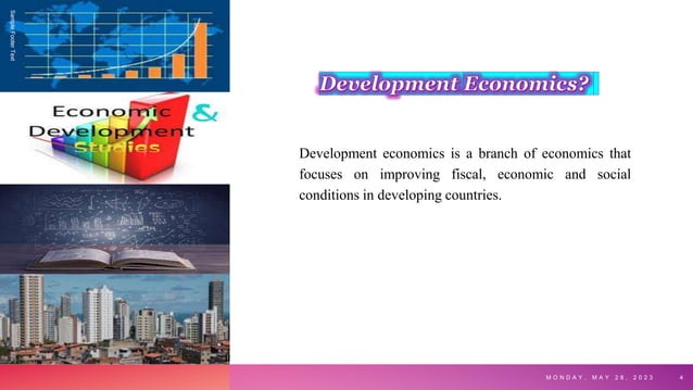 Economic & Development Studies. | PPTX