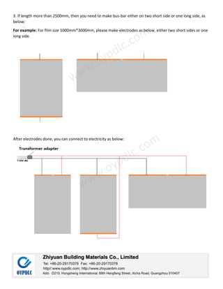 Bus bar electrode applying rules | PDF