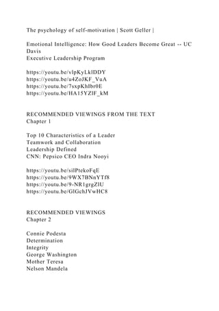 BUS 119 – Principles of Personal & Organizational Le.docx