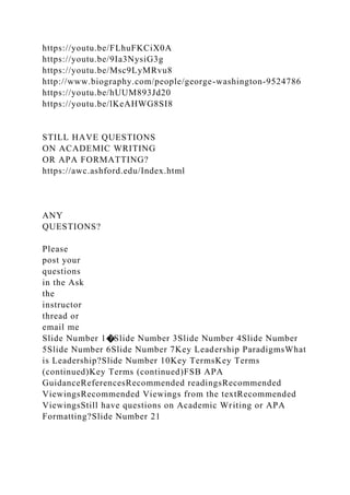 BUS 119 – Principles of Personal & Organizational Le.docx