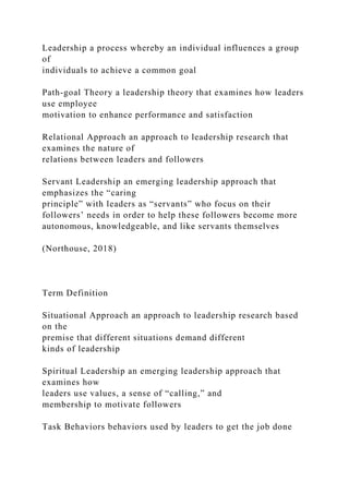 BUS 119 – Principles of Personal & Organizational Le.docx | Career ...